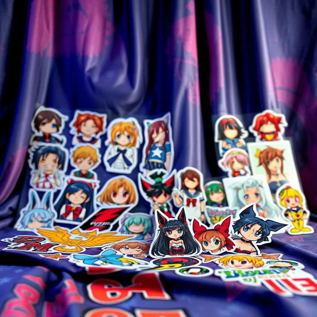 The Versatile World of Iron-On Anime Decals
