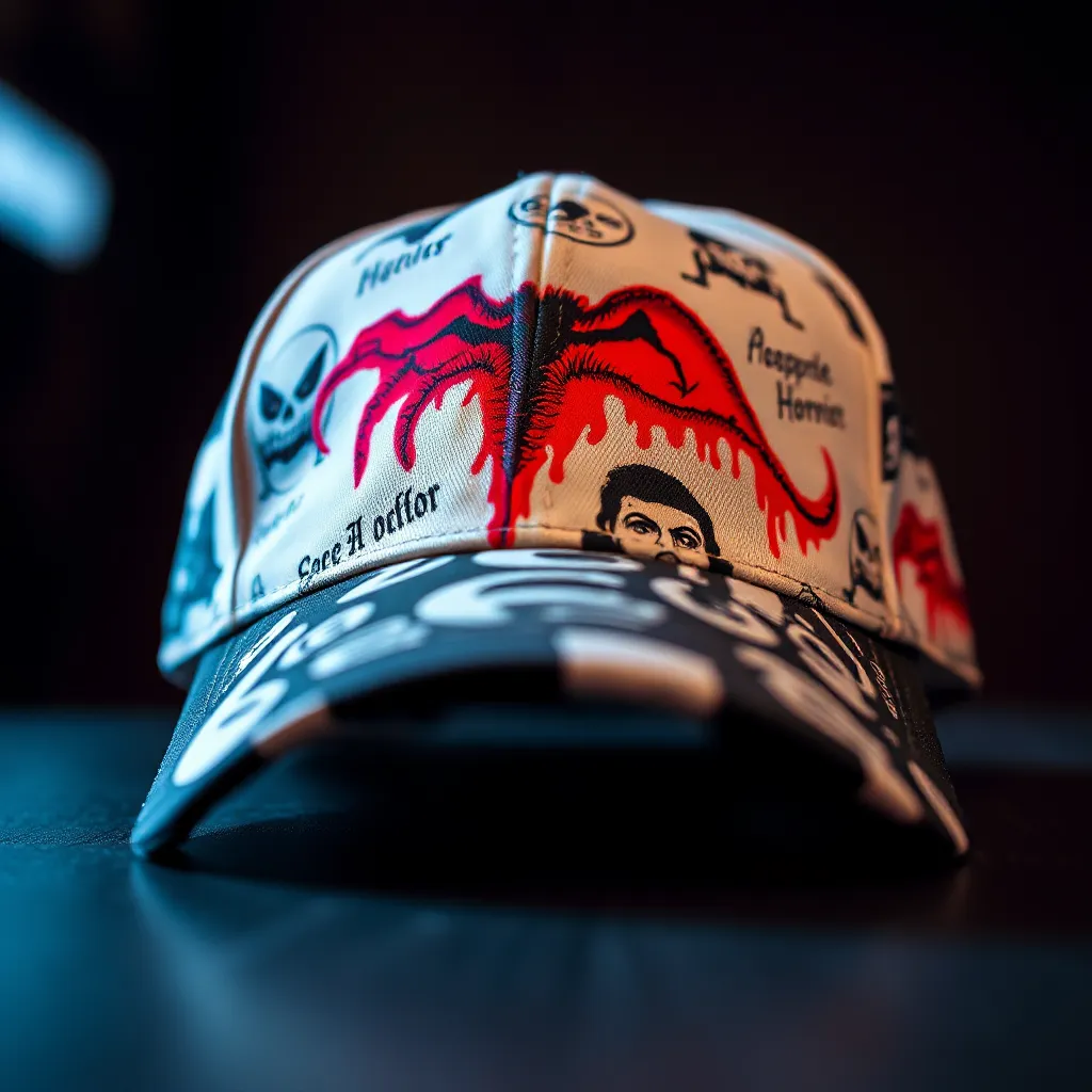 The Fashionable Fusion of Horror and Baseball Caps